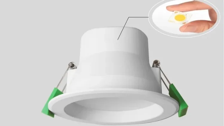 110mm Cut-out 4" Aluminum Coated Plastic Ip44 Switchable 3cct Cw Nw Ww ...