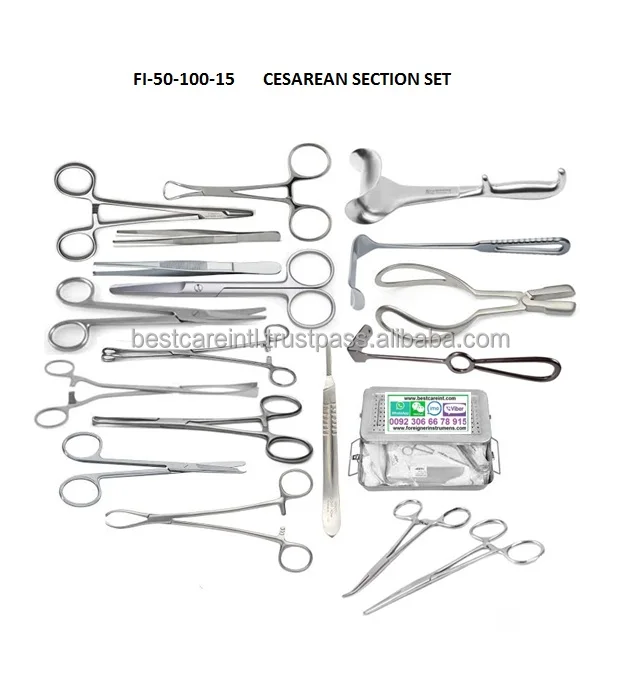 Surgical Instruments Set - Quality Cervical Inspection Tools