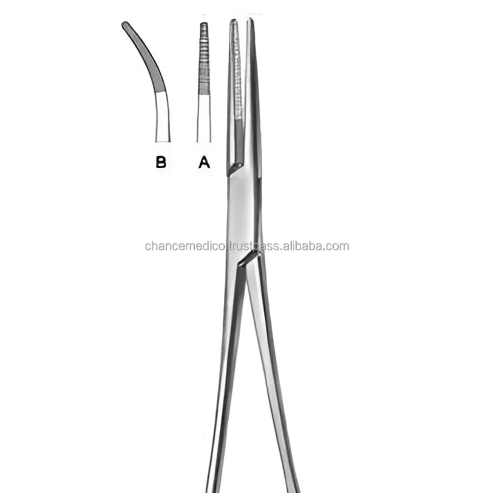 Kelly Hemostatic Forceps 14 Cm Straight Clamping Large Blood Vessels ...