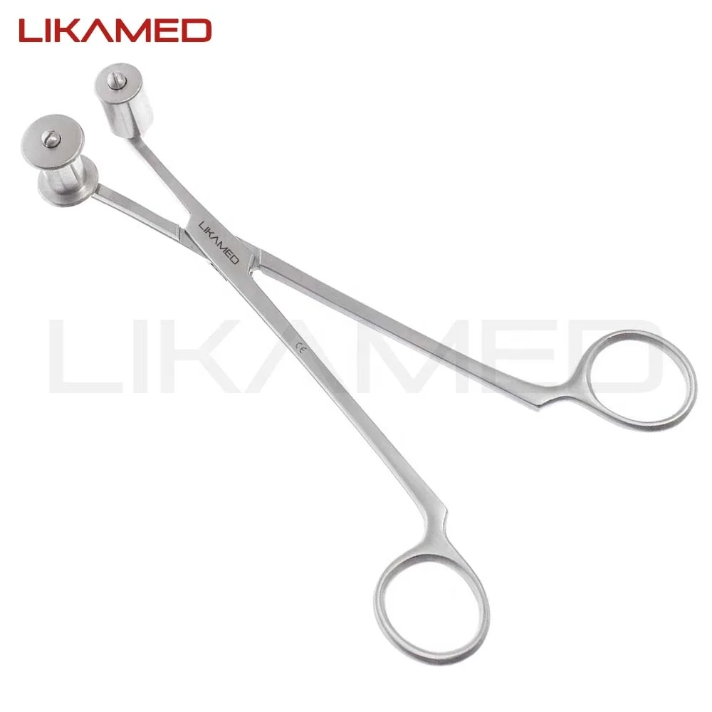 GUNNAR-Pinzas de rodillo HEY, 18,5 cm (BROMPTON) con abrazadera de ...