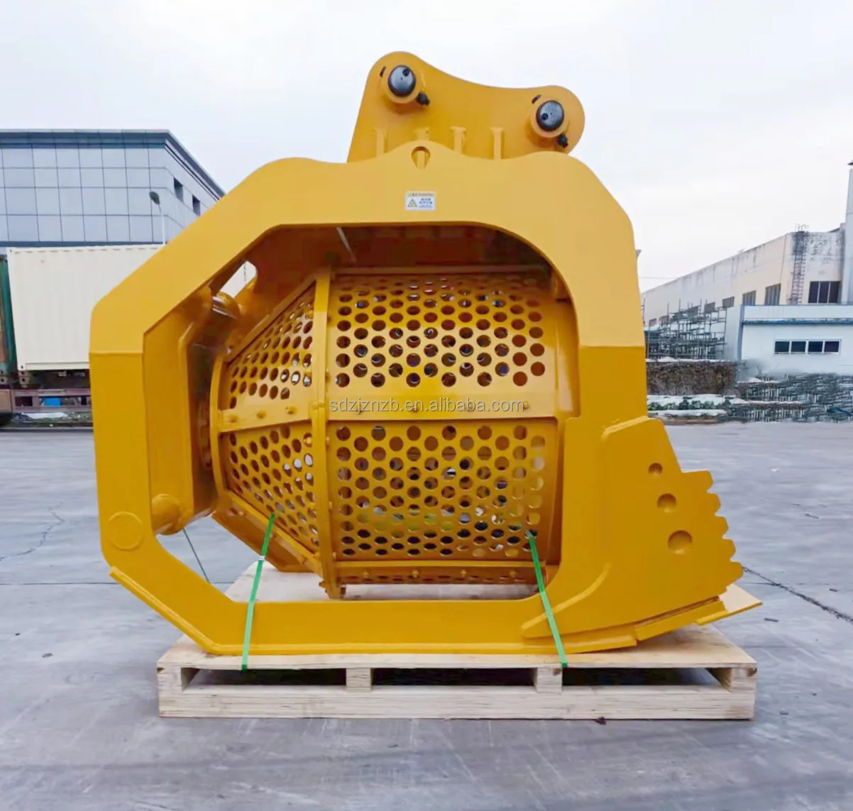 Excavator Rotating Screening Bucket - Buy Excavator Screen Bucket ...