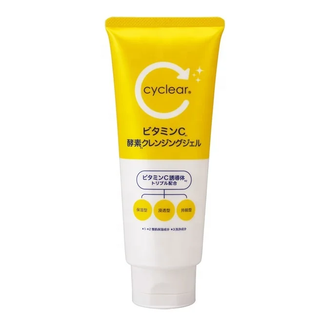 Japan Cyclear Vitamin C Enzyme Facial Cleanser Gel 200g Wholesale Make ...