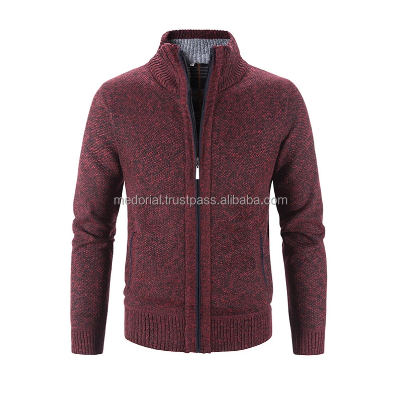 New Spring Autumn Knitted Sweater Men Fashion Slim Fit Men Causal ...