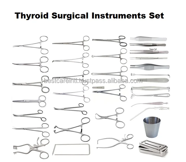 High Quality Thyroid Surgery Set - German Standard Instruments