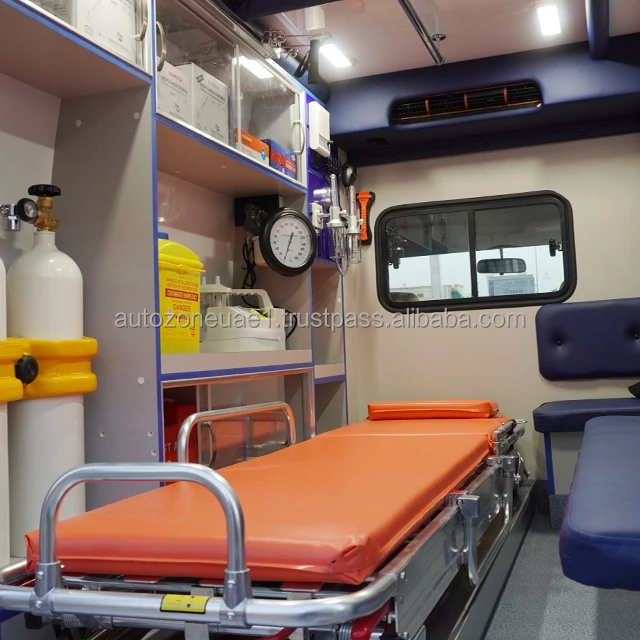 4X4 High Roof Ambulance - Durable & Equipped for Rescue