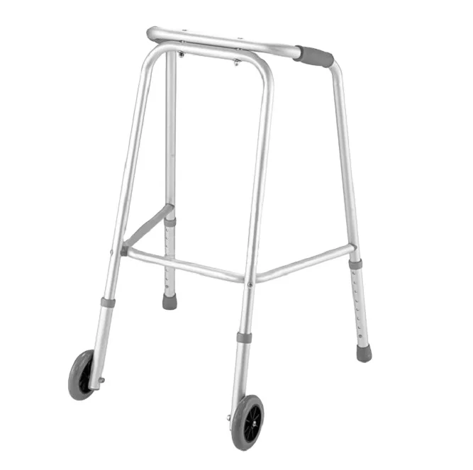 ALUMINUM RIGID NON FOLDING WALKER with WHEELS( FIXED walker,walking aid ...