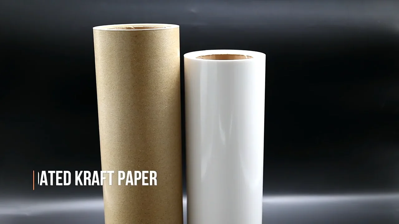 Waterproof Polyethylene Coated Paper Kraft Liner Pe Film Laminated ...