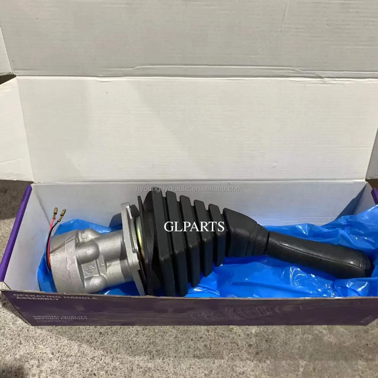 Electric Excavator Controller Joystick Handle with 6 Buttons - OEM ...