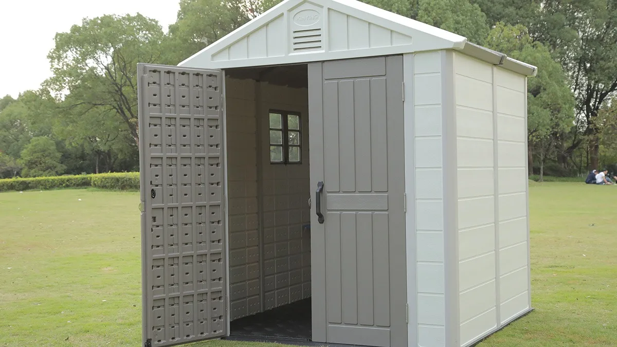 Kinying Brand Plastic Outdoor Garden Bathroom Prefab Shed Portable ...