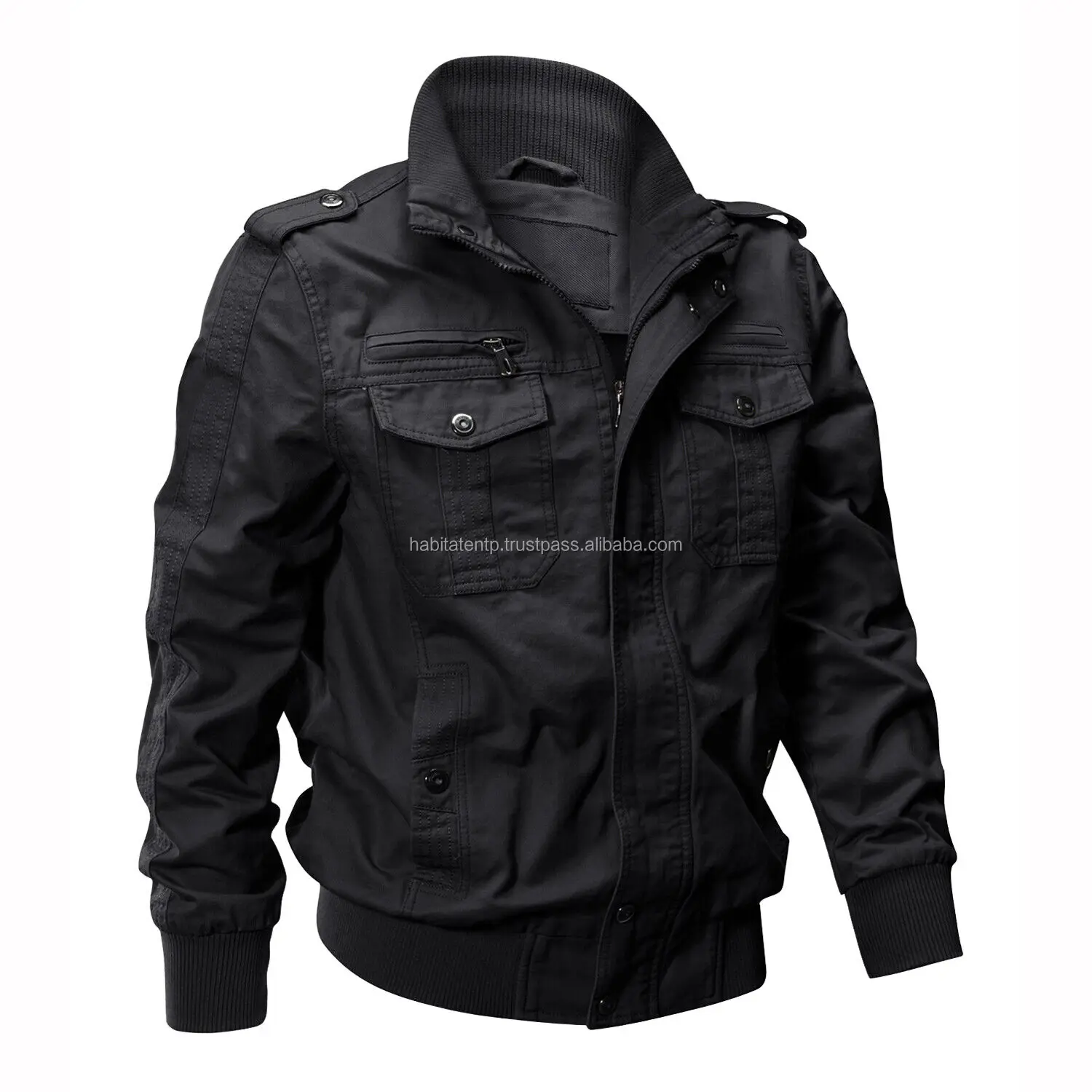 Men's Bomber Jacket - Durable, Fashionable, and Sustainable