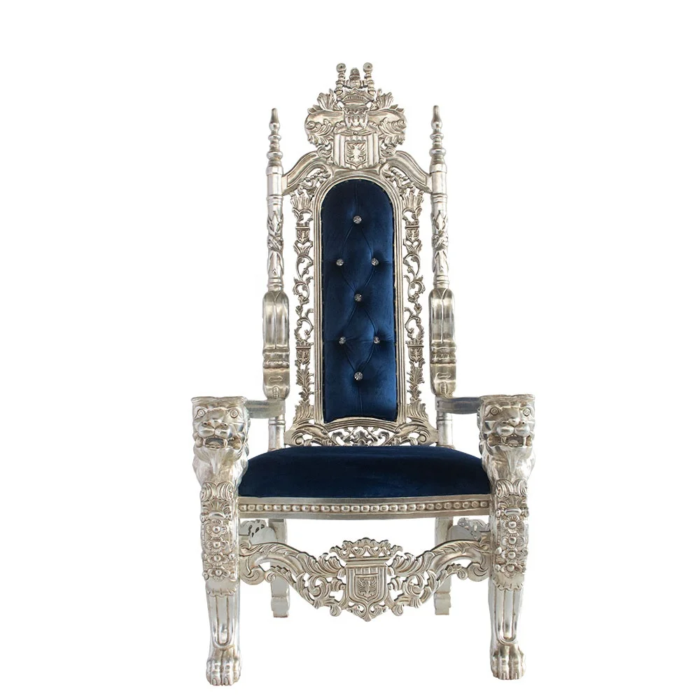 Royal Queen King Chair Throne Rental Cheaper Bride and Groom Chair for ...