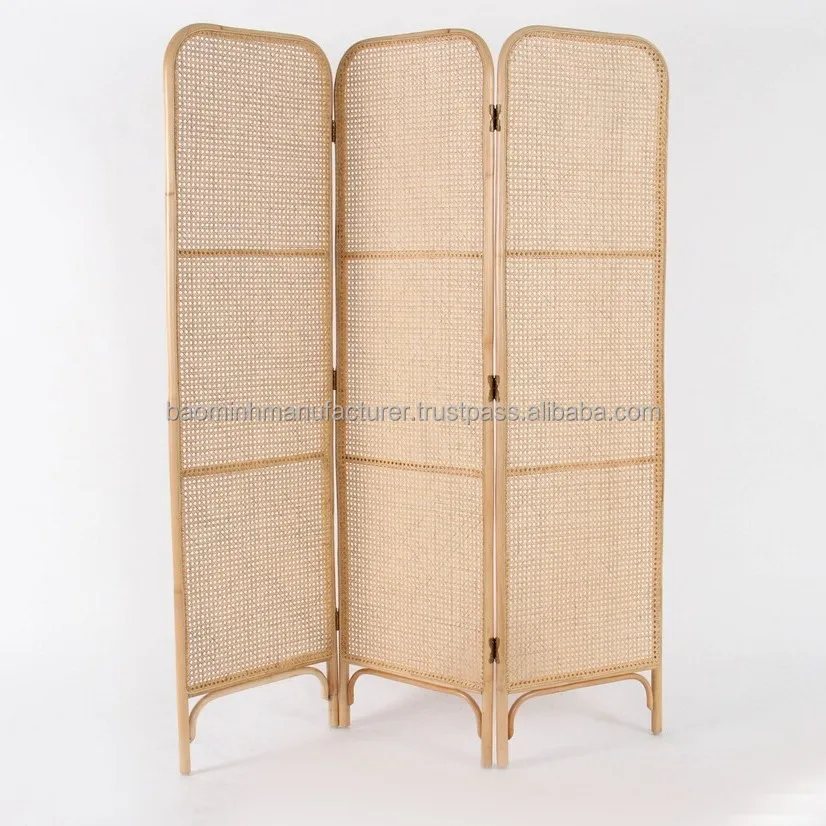 Rattan Partition,Rattan Room Divider Handmade Rattan Screens Vintage ...