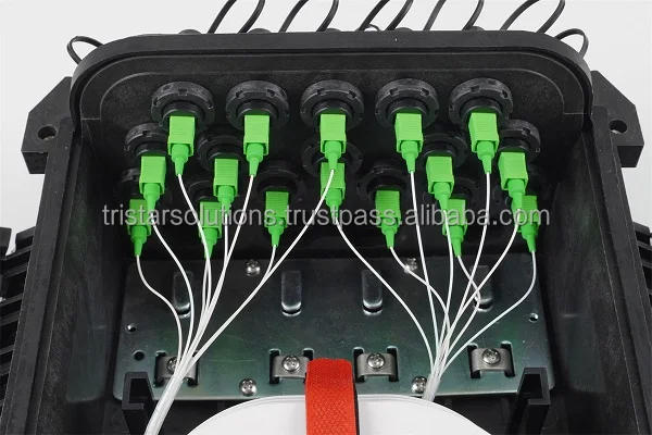 Nap Box FTTH With Splitter Optical Termination Box 24 ports FTTX ...