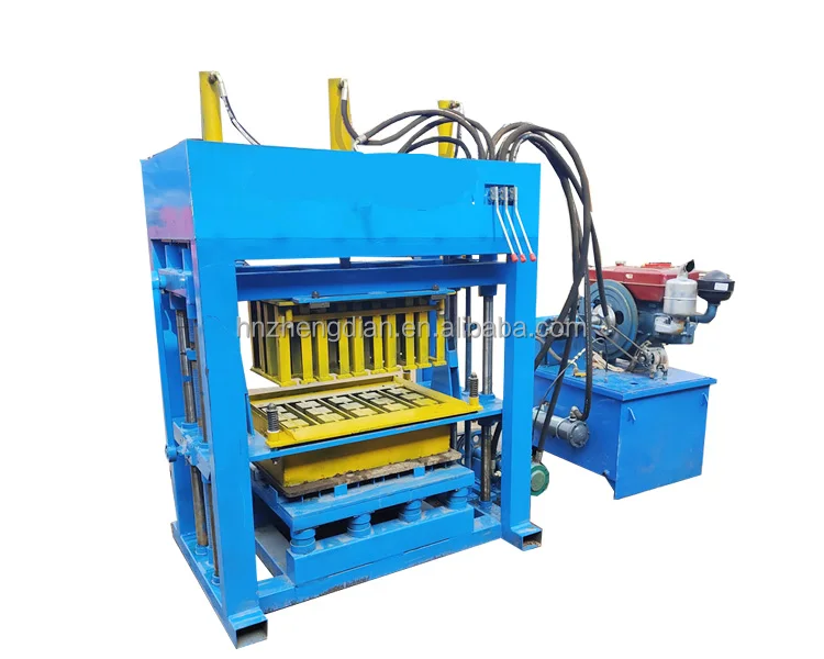 Qtd4-40 Diesel Hydraulic Pakistan Concrete Block Making Machine /block ...