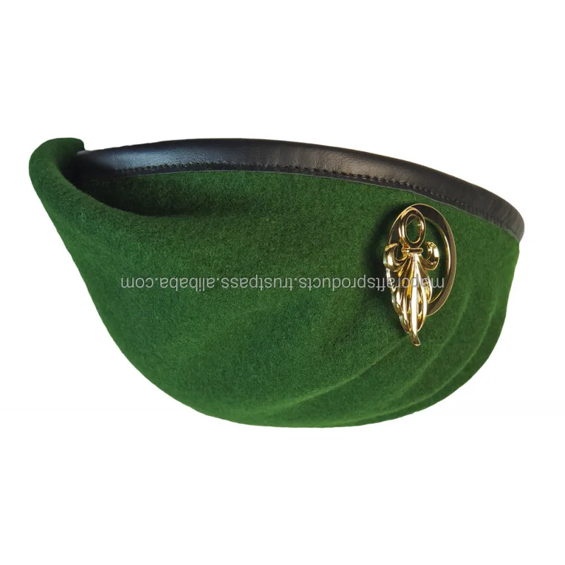 Wholesale Custom Requirement Logo Outdoor 100% Wool Berets