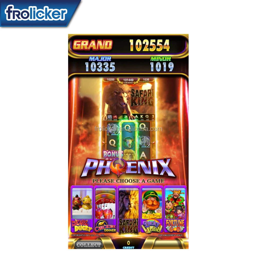 Igs Games Phoenix Vertical Skill 5 In 1 Game Board Multigame Video ...