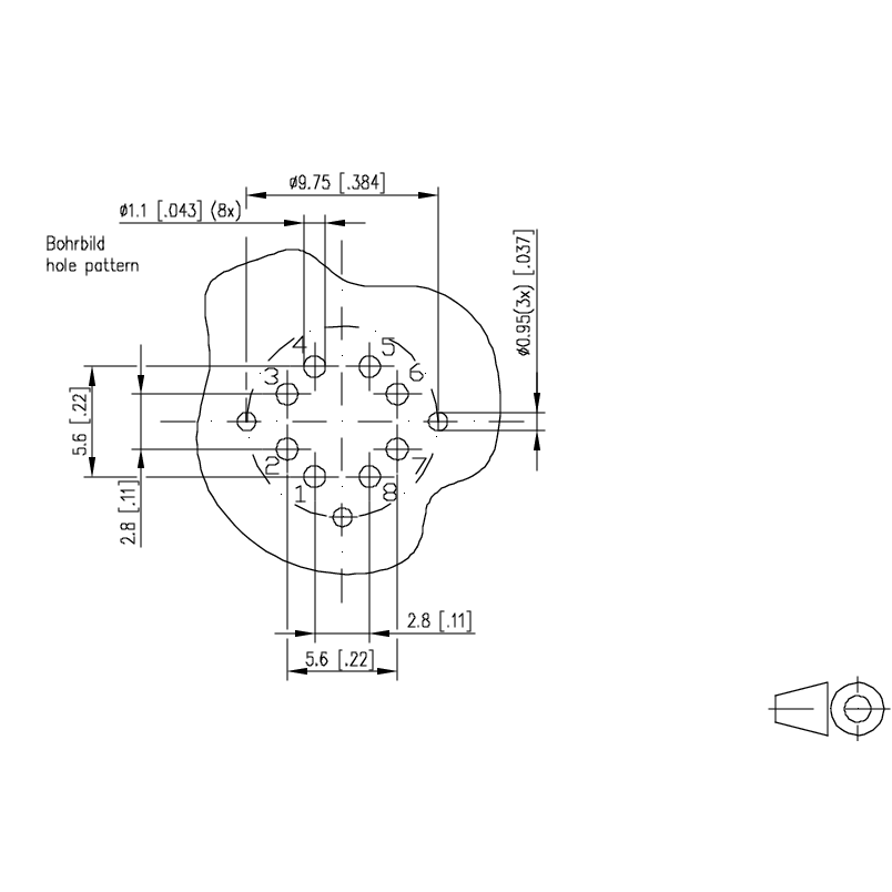 M12 X-Coded 8-Pole Green Ethernet Connector Insert| Alibaba.com