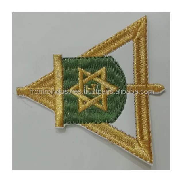 Custom Masonic/eastern Star/anime Embroidery Badges Raw Material ...
