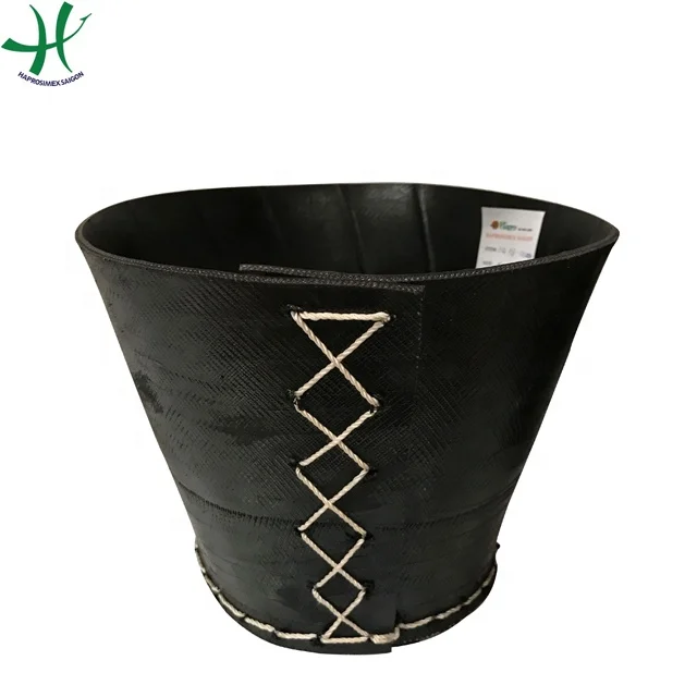 Recycled Rubber Flower Pots/ Recycled Rubber Planters/ Rubber Buckets ...