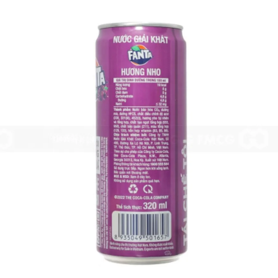 Fanta Grape Soft Drink Quality High From Vietnam 320ml X 24 Cans - Buy Fanta Grape,Fanta Grape ...