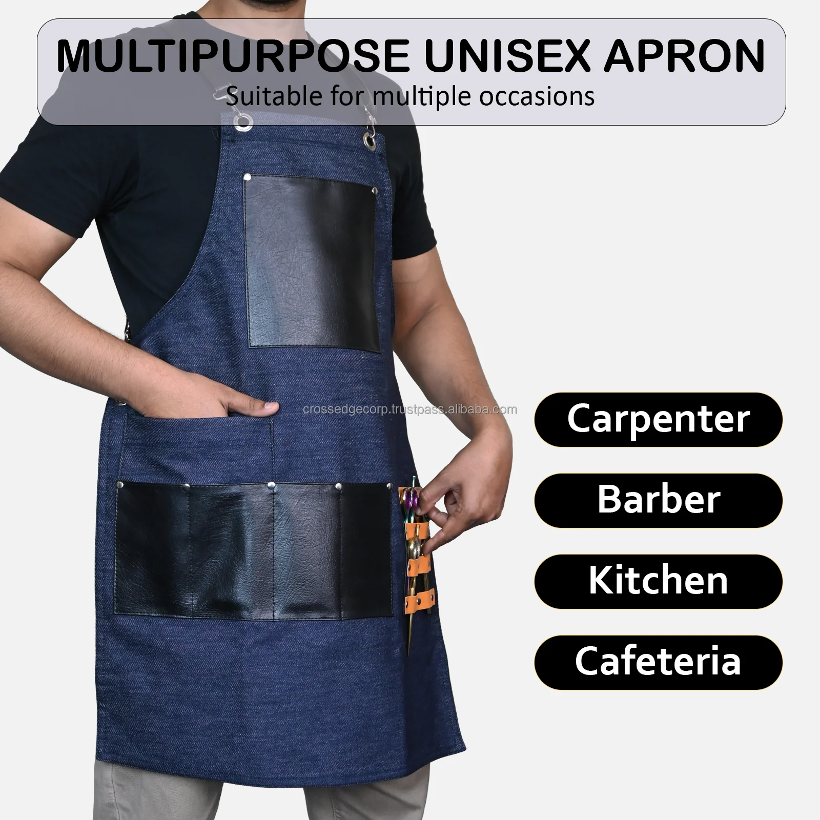 Customized Barber Apron Unisex Uniform for Men and Women High Quality ...