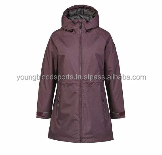 Equestrian Waterproof Long Rain Jacket - Fleece Lined Winter Riding ...