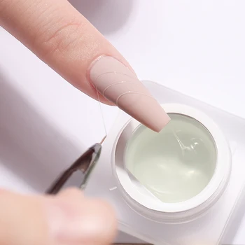 Hs Nail Art Elastic Drawing Gel Custom Logo Soak Off Uv Gel Semi Solid ...