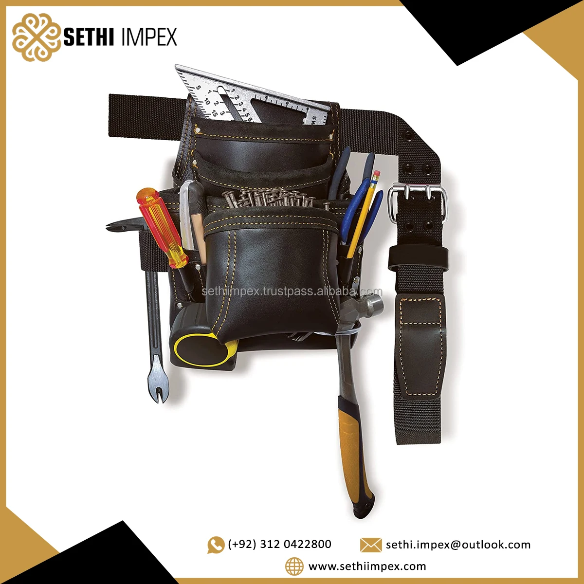 Hot Sale Outdoor Pu Leather Tool Belt With Low Price Wholesale New ...