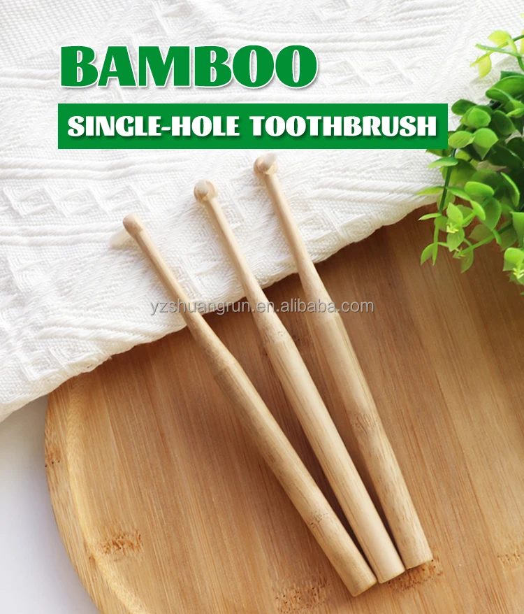 Bst Bamboo Single Tuft Toothbrush Orthodontic Toothbrush Dental Implant ...