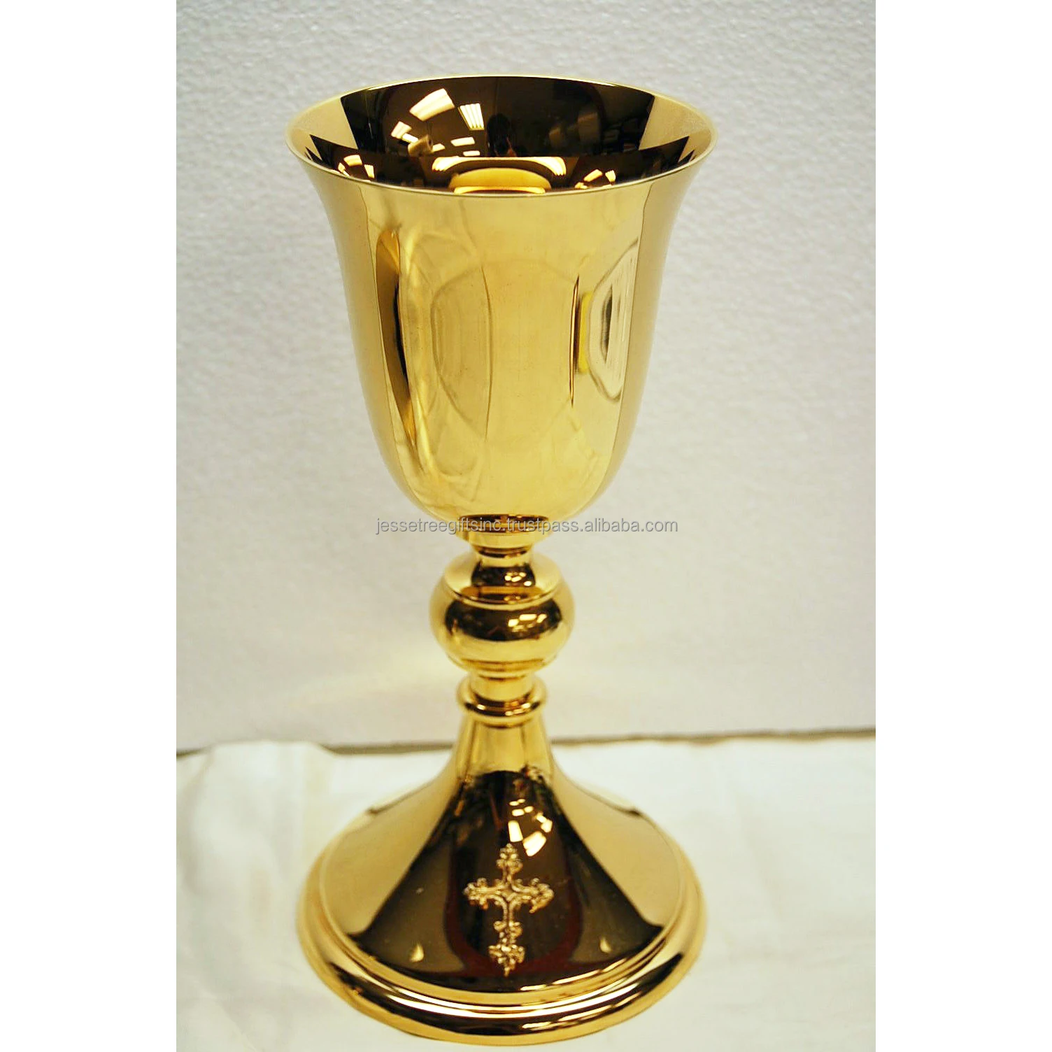 Brass Church Chalice - Elegant & Durable Drinking Vessel