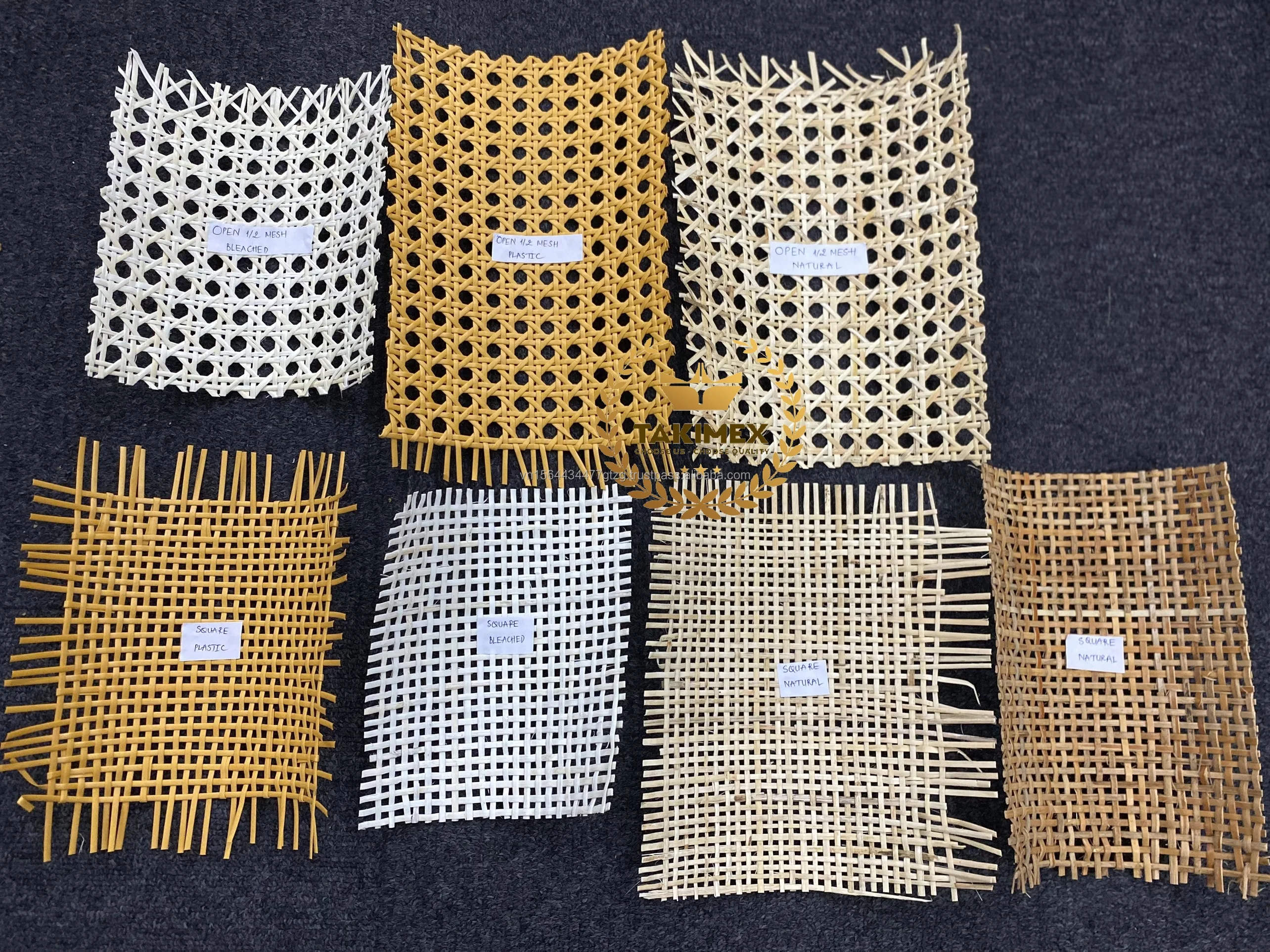 Rattan Cane Webbing And Rattan Roll Raw Material - Buy Natural Bleached ...