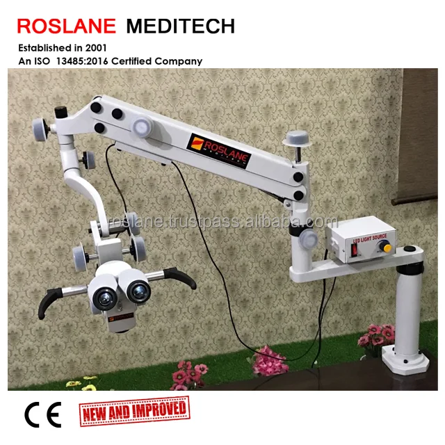 Portable Operating Ophthalmic Microscope 45 Degree Inclined Floor Stand ...
