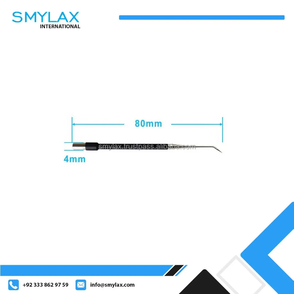 2023 V-lock Electrosurgical 80mm4mm Blade Needle Tungsten Circle ...