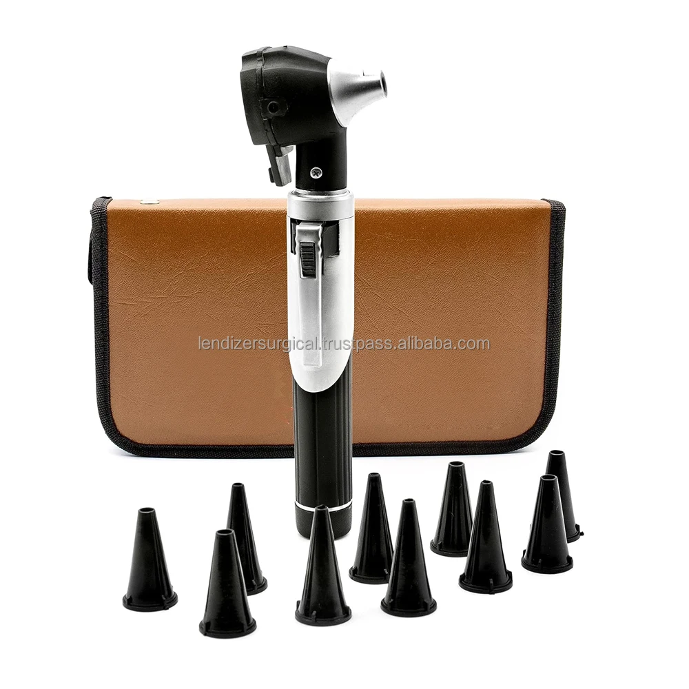 Professional Veterinary Otoscope Reusable Fiber Optic Miller ...