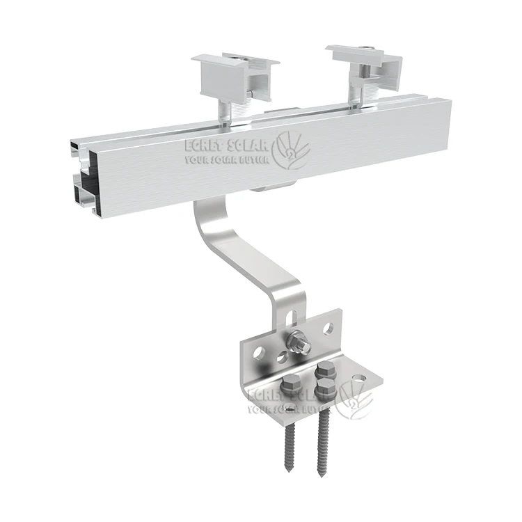 Adjustable Solar Roof Hook Panel Mount Bracket Mounting System Metal ...