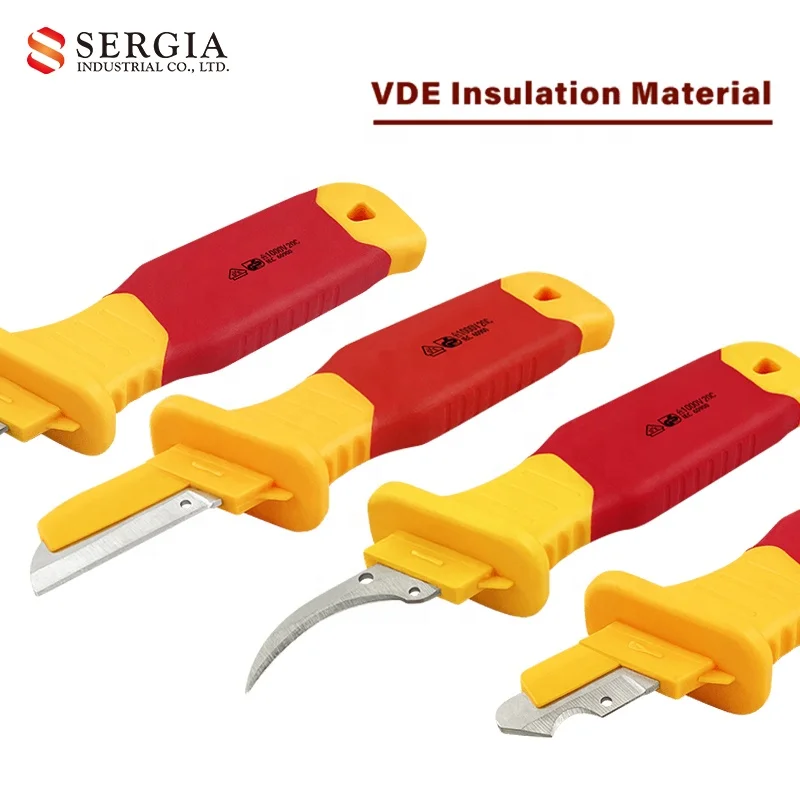 Taiwan Insulated VDE 5Gr13 Stainless Steel Replaceable Flat Round ...