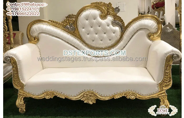 Grand Wedding Loveseat & Matching Chairs Exclusive Wedding Stage Sofa ...