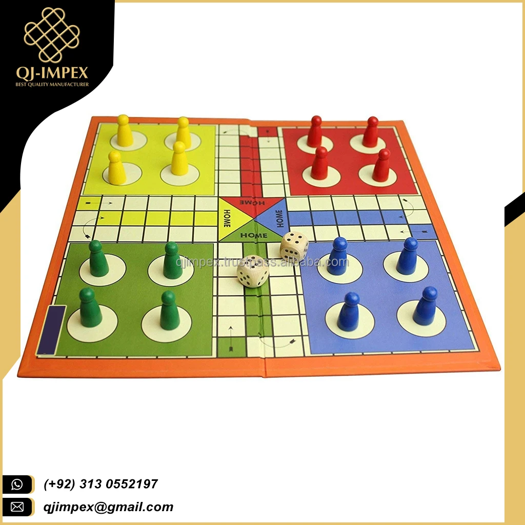 High Quality Ludo Game - Customized Fun for Kids & Friends