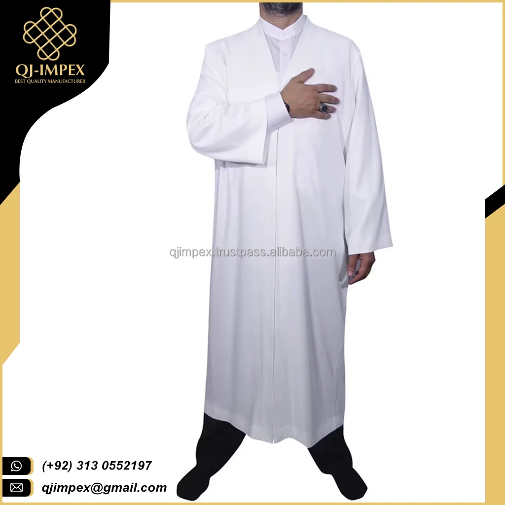 Wholesale Men Arabic Robe Thobe Imam Sab Jubbah Middle East Thobe Islam ...