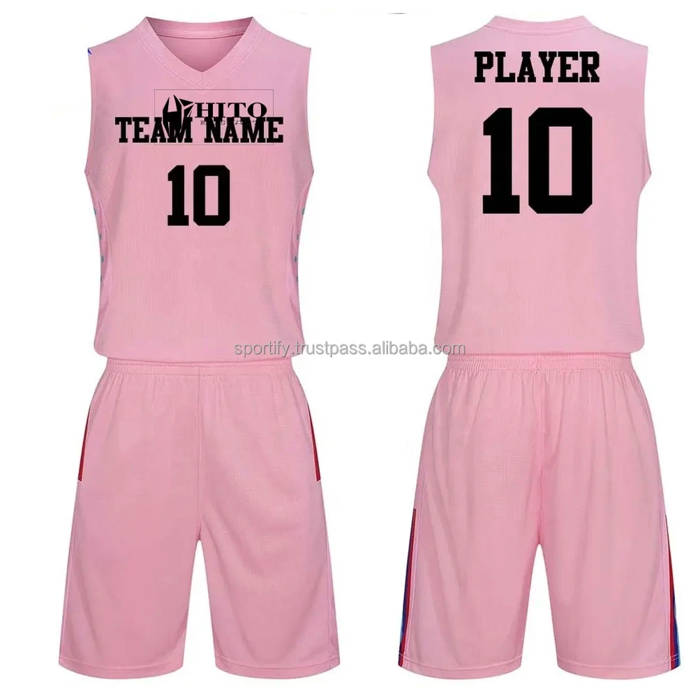 Basketball Uniform Design Embroidered Logo Custom Basketball Uniforms ...