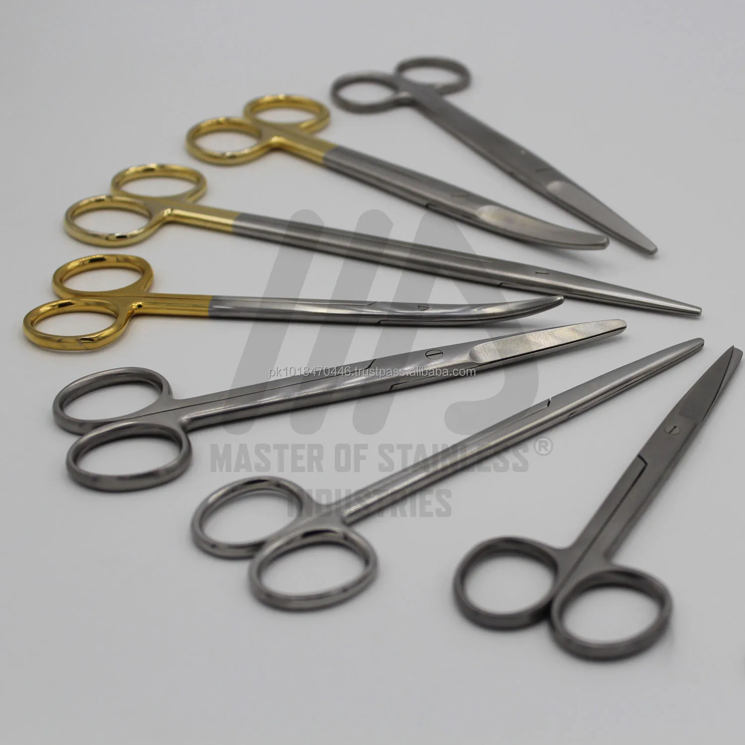 Surgical Dissecting/operating Scissors Mayo Metzenbaum Operating Shears ...