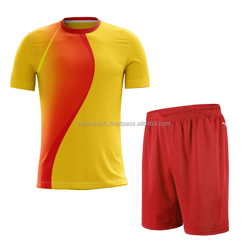 Top Selling Soccer Uniform Made In 100% Polyester Team Wear Custom ...