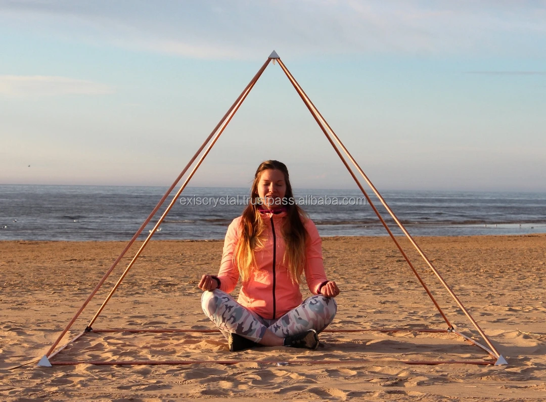 Beautiful 7 Chakra Orgone Pyramid For E-energy Protection & Healing ...