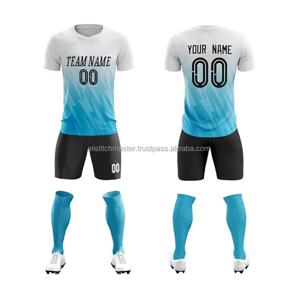 Wholesale 2024 Professional Soccer Uniforms Designs Women Men Soccer ...