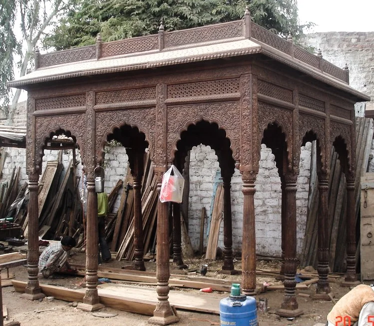 Indian Furniture Garden Gazebo From Jodhpur - Buy Fixed Gazebo,Wooden ...