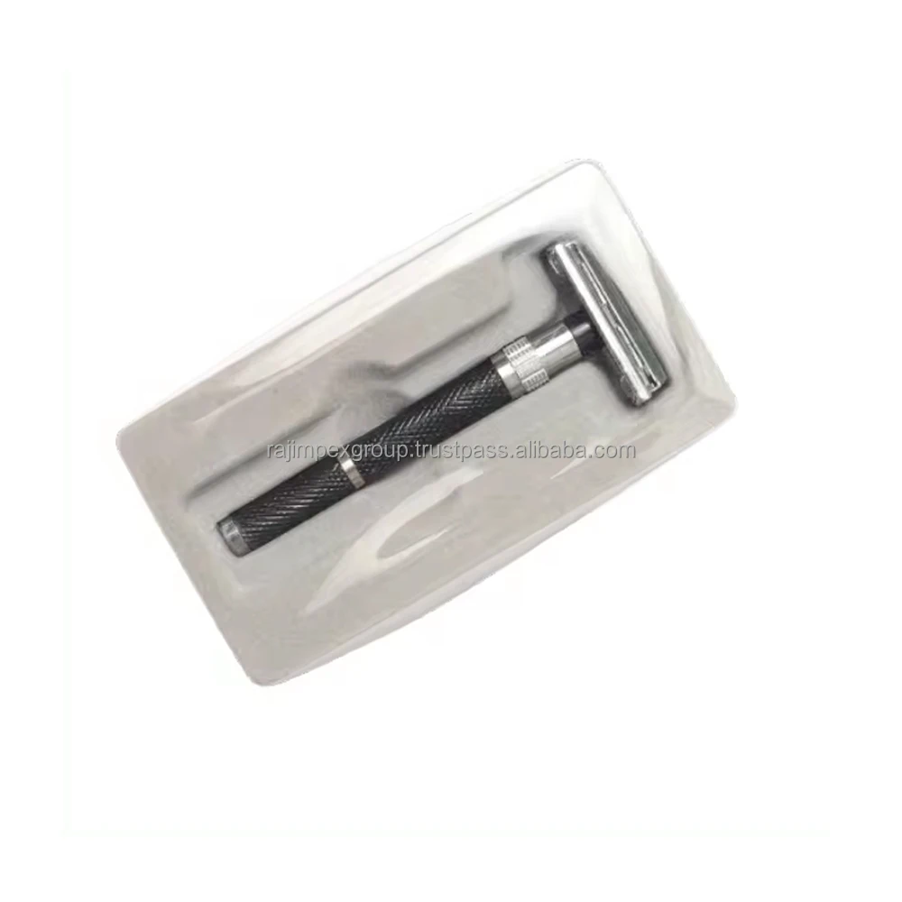 Hot Sale Metal Stainless Steel Razor Double Edge Safety Razor Open ...