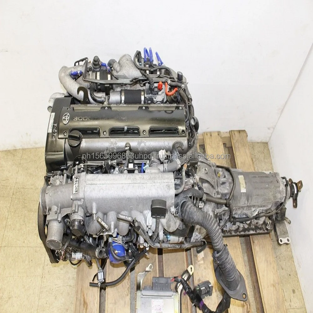 Used Engine Supra 2jz Gte Twin Turbo Engine 6 Transmission Speeds Supra ...