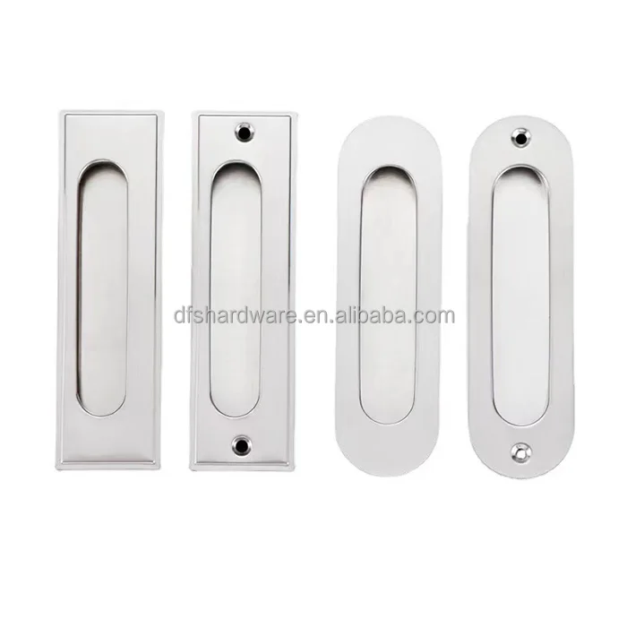 Stainless Steel Concealed Buckle Handle - Invisible Style