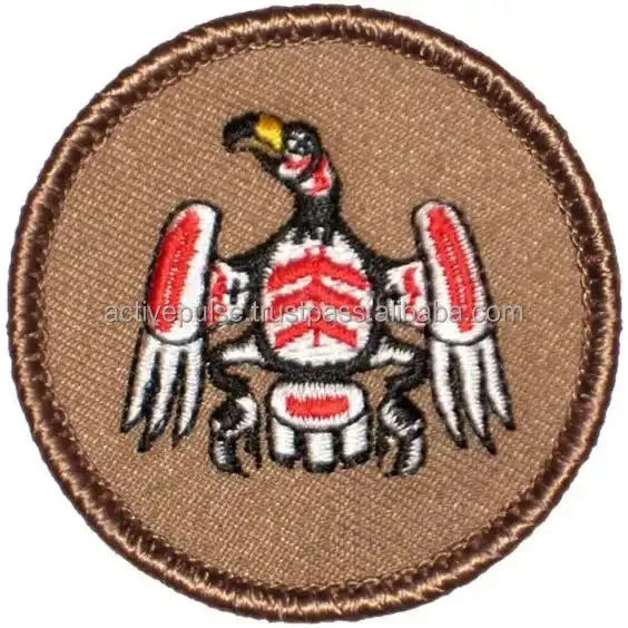 Custom Sublimation Patches Blank Merrow Border Printing Iron On Heat ...