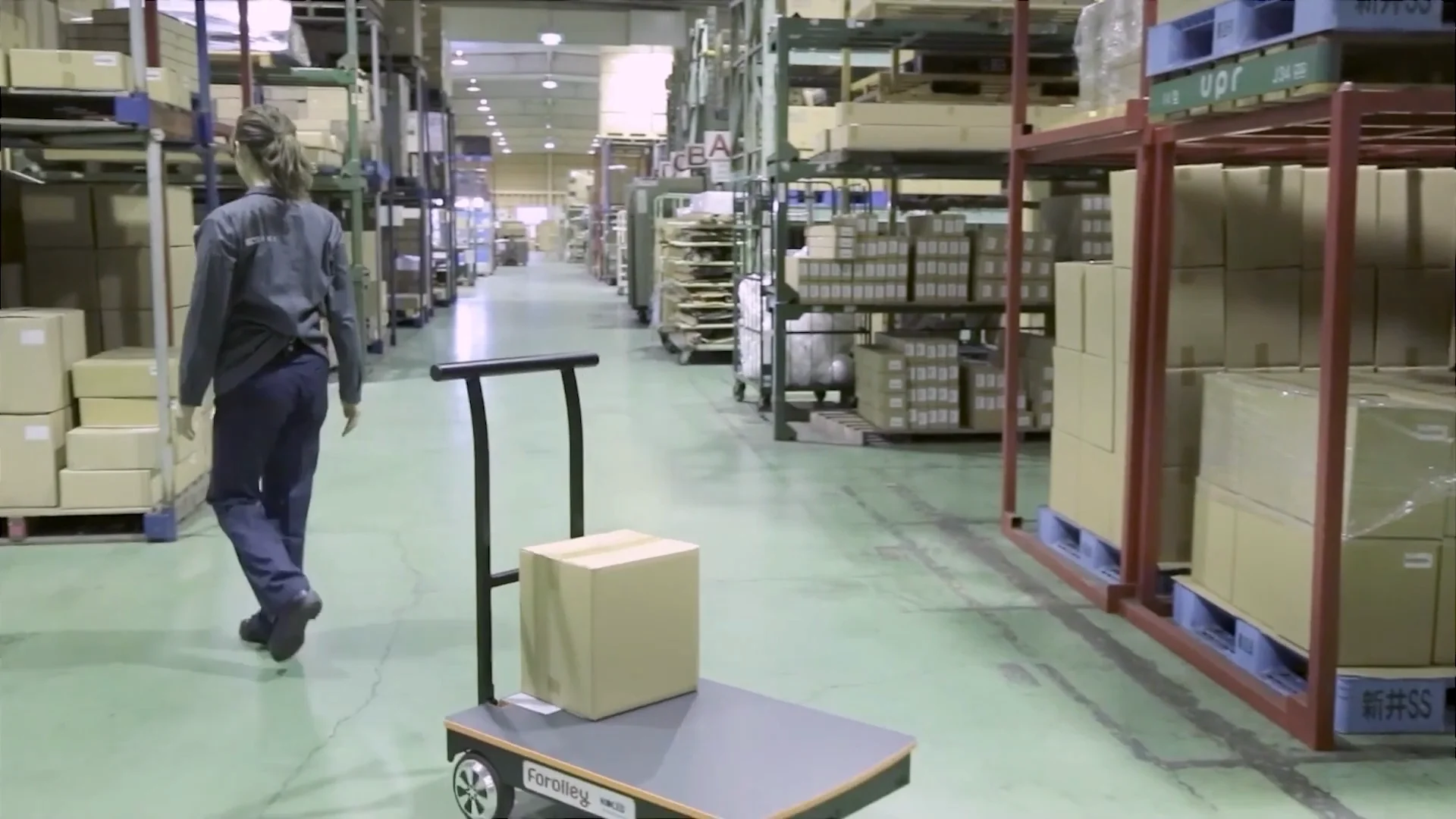 Compact Size Industrial Moving Transportation Cargo Trolley Robotic ...